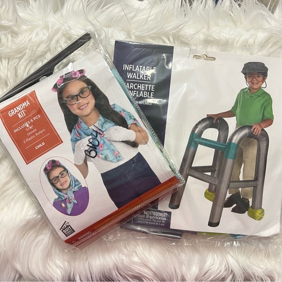 Costumes | Grandma Costume Kit And Inflatable Walker Costume Set New ...